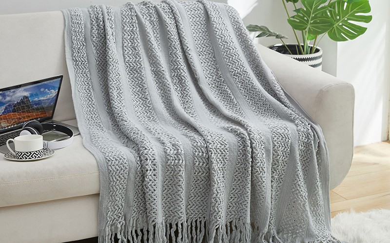 AL Saad Home Luxury Sweet Blanket - Single L.Grey