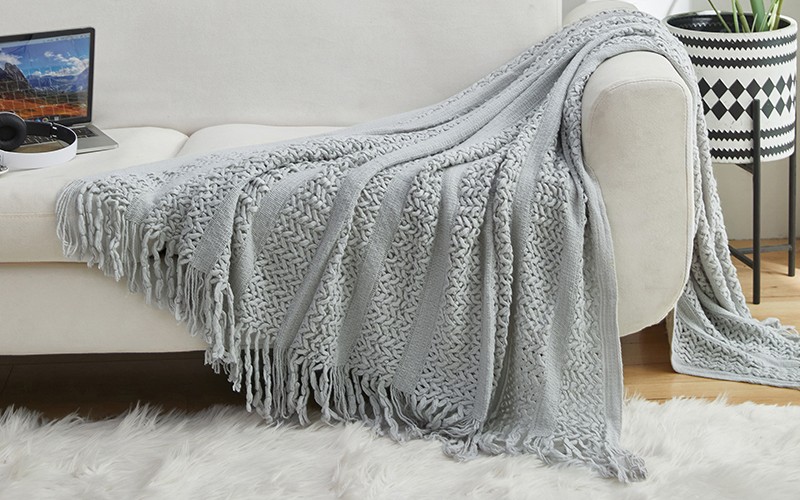 AL Saad Home Luxury Sweet Blanket - Single L.Grey